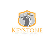 Keystone Construction Logo | Branding & Logo Templates ~ Creative Market