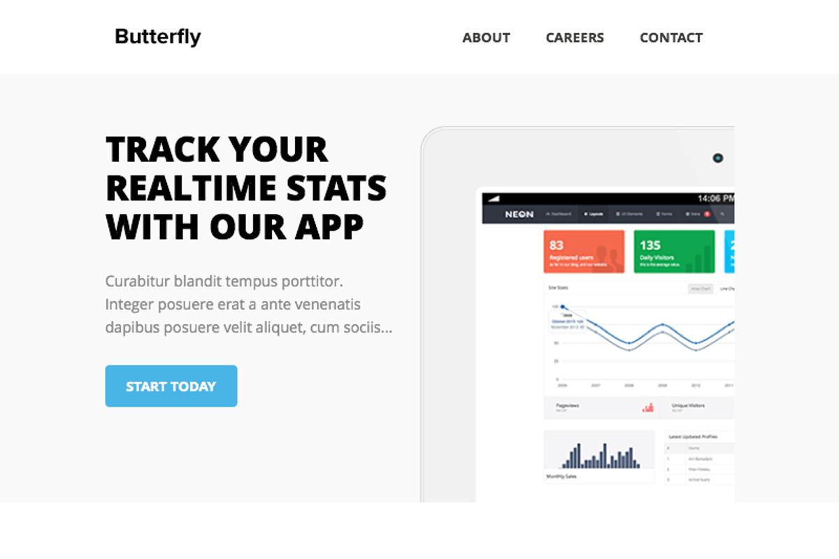Butterfly + Online Template Builder, an Email Template by DynamicXX