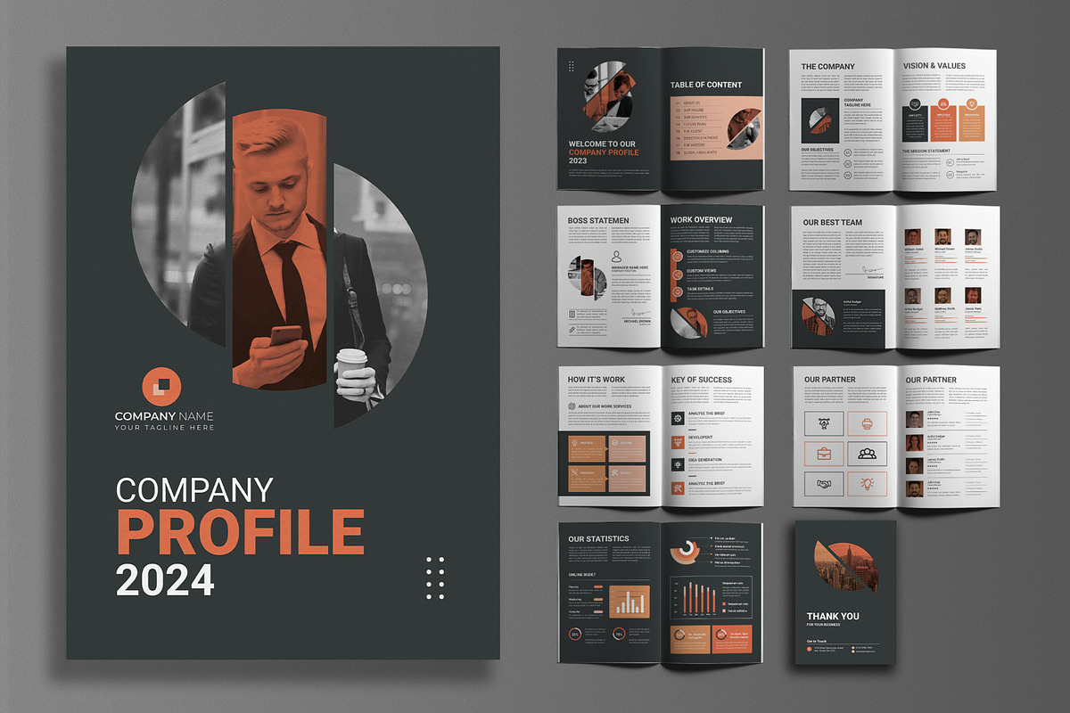 Company Profile Design Template