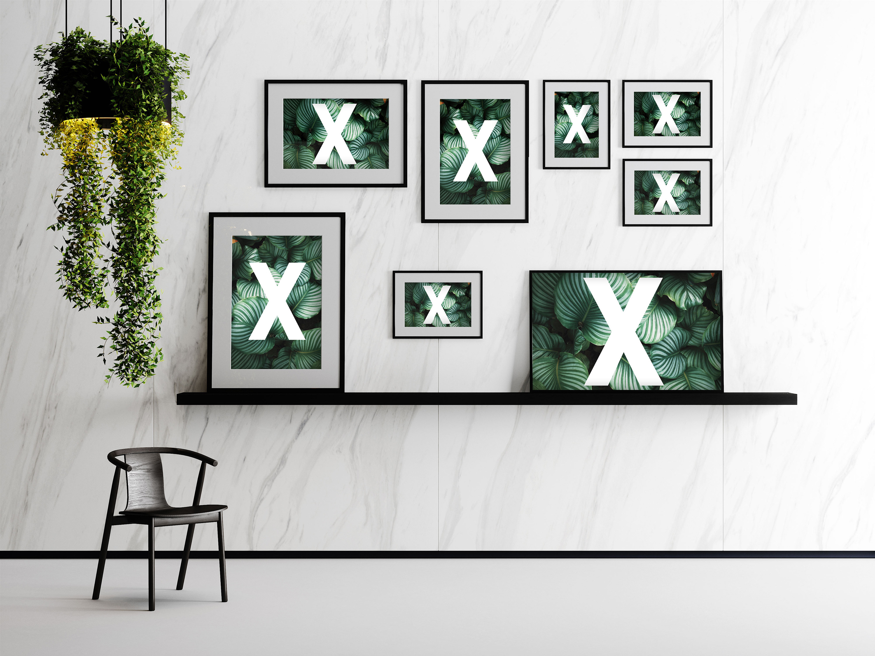 Multi Frame Mockup, a Print Template by Graphictwister