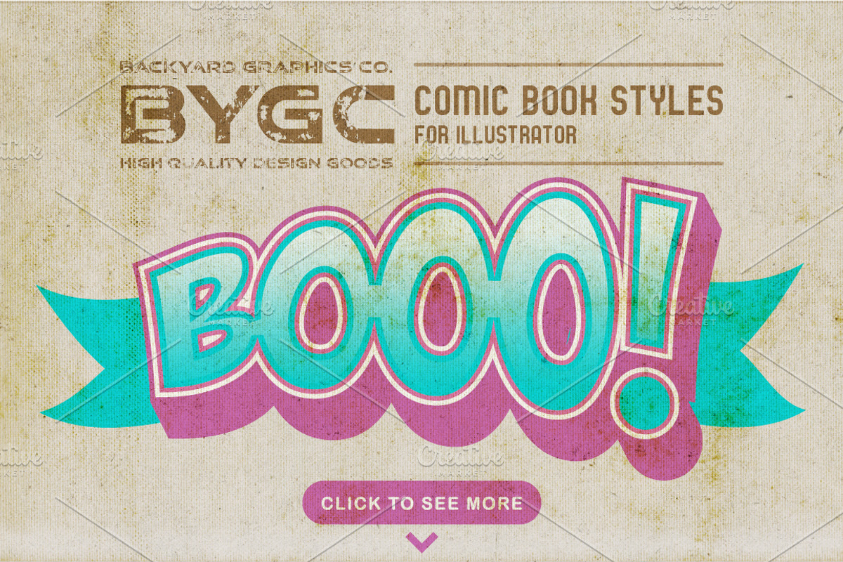SuperComic - Vector Text Effects, an Action Add-On by BackYard Graphics Co.