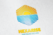 Hexarise Logo | Branding & Logo Templates ~ Creative Market
