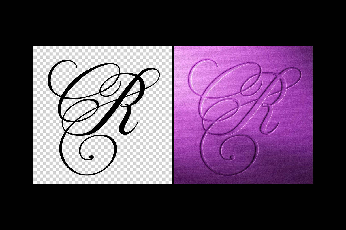 Debossed Colored Paper Mockup, a Layer Style Add-On by Design Squad