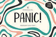 Panic! Fun Font - Latin & Cyrillic, a Sans Serif Font by SOVA