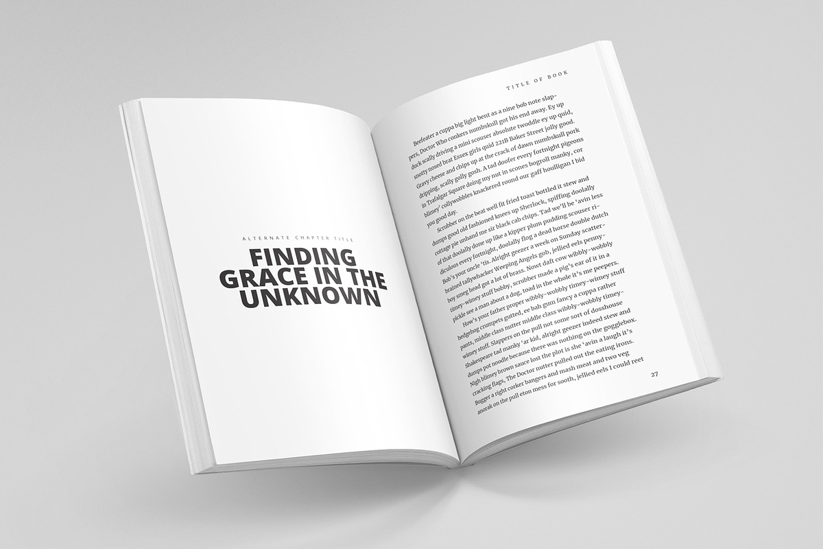Full Book InDesign Template - V.1, a Magazine Template by Prixel Creative