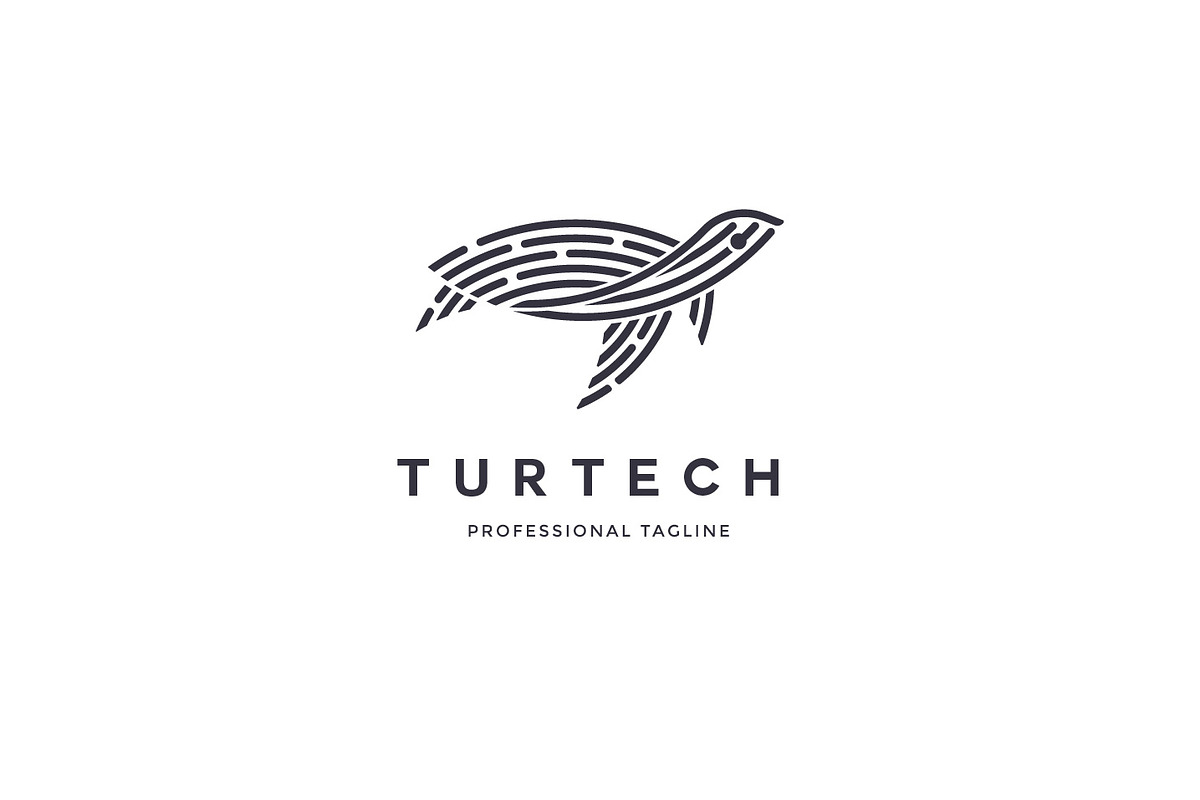 Turtle - Technology Logo, a Branding & Logo Template by Kaligra.co