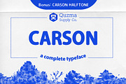 Carson Bundle | Sans Serif Fonts ~ Creative Market
