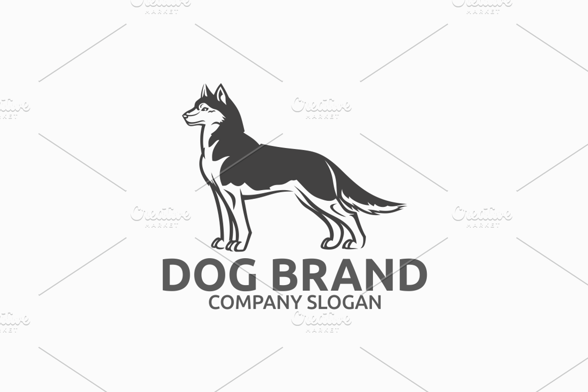 Dog Brand Logo, a Branding & Logo Template by Brandlogo