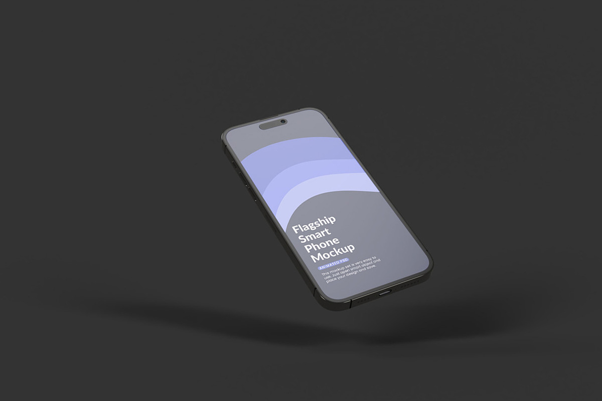 Animated iPhone 14 Pro Mockup