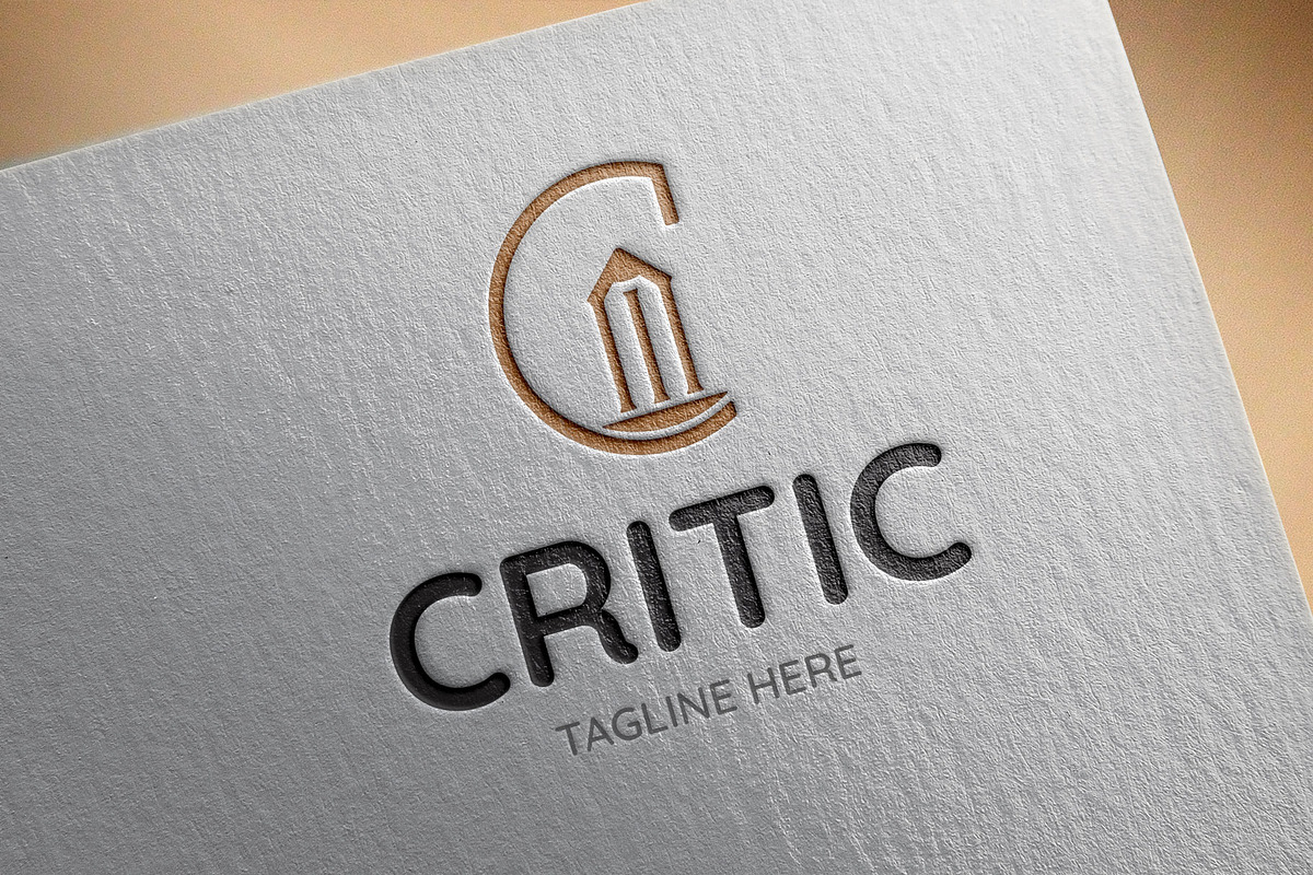 Critic Logo Template, a Branding & Logo Template by BdThemes