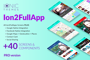 Ion2FullApp PRO - Ionic 2 Starter, a HTML Template by IonicThemes