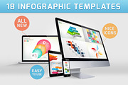 18 Infographic Templates, a Presentation Template by VL Shop