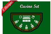 8 Casino Designs, an Illustration by Pavel Vectors