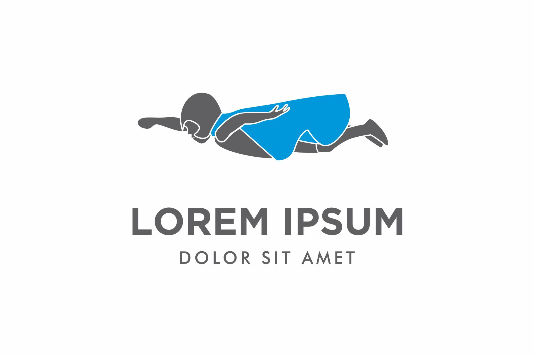 Flying Kid Hero Logo Icon Vector, a Branding & Logo Template by ZHR ...