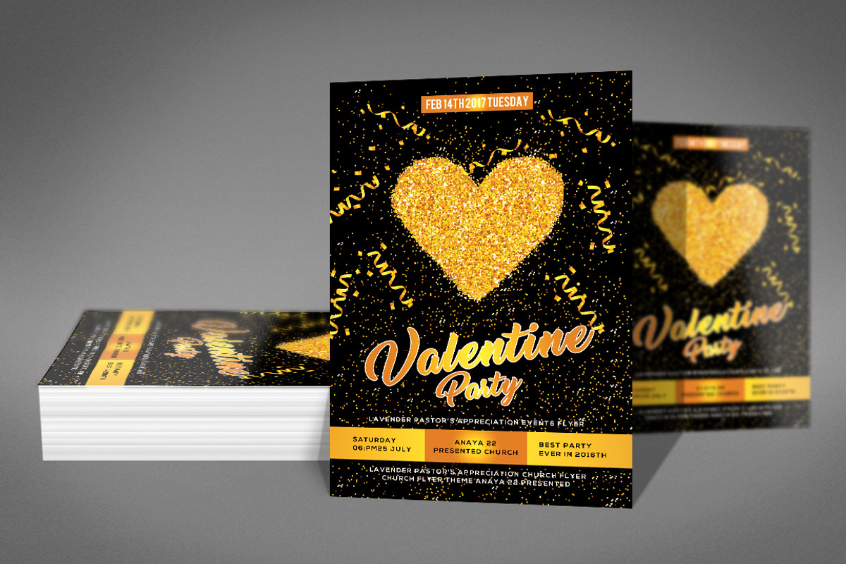 10 Golden Flyers Bundle, a Flyer Template by graphicforest
