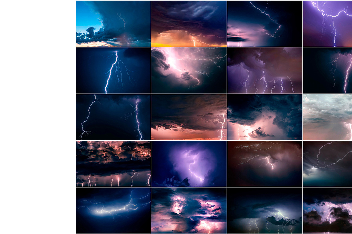 Sky Replacement Bundle for Photoshop, a Preset Add-On by Pix Cafe