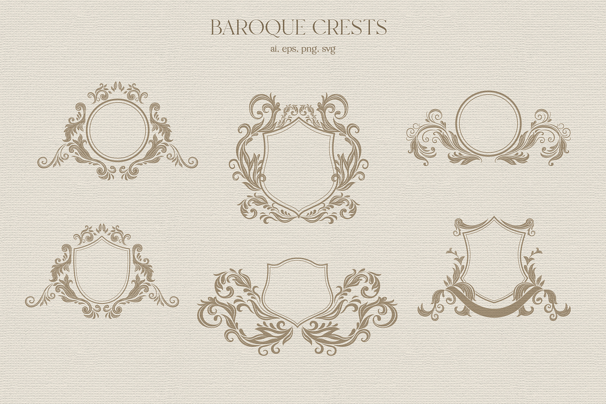 Wedding Monogram Creator. Crests., a Decorative Illustration by Designwork