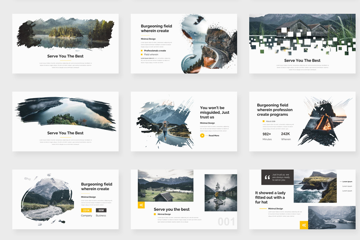 Unisa Creative Powerpoint Template, a Presentation Template by One ...