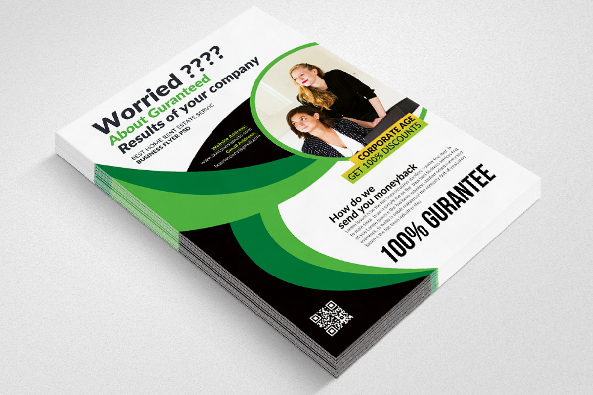 Corporate Association Flyer Template, a Flyer Template by Design Up ...