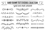 Text dividers collection, a Graphic by Marshot