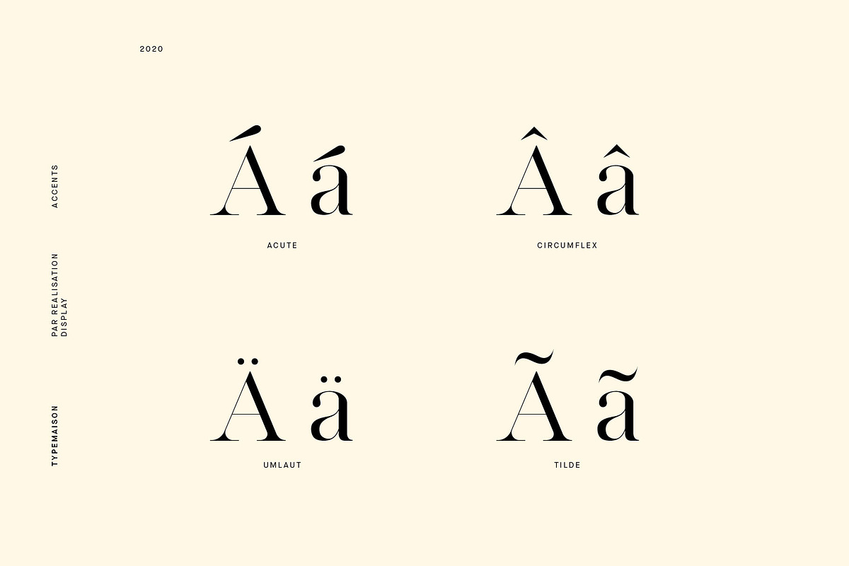 Par Realisation - Serif Typeface, a Serif Font by TypeMaison