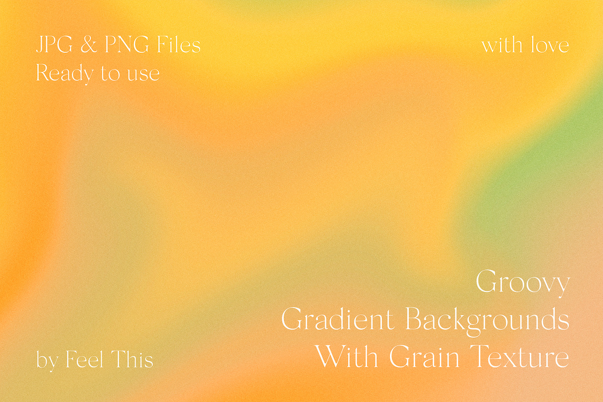 Groovy Liquid Gradient Textures, an Object Graphic by Feel This