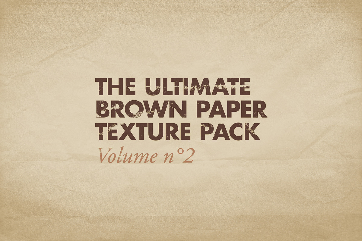 The Shop | Brown paper texture pack vol. 02