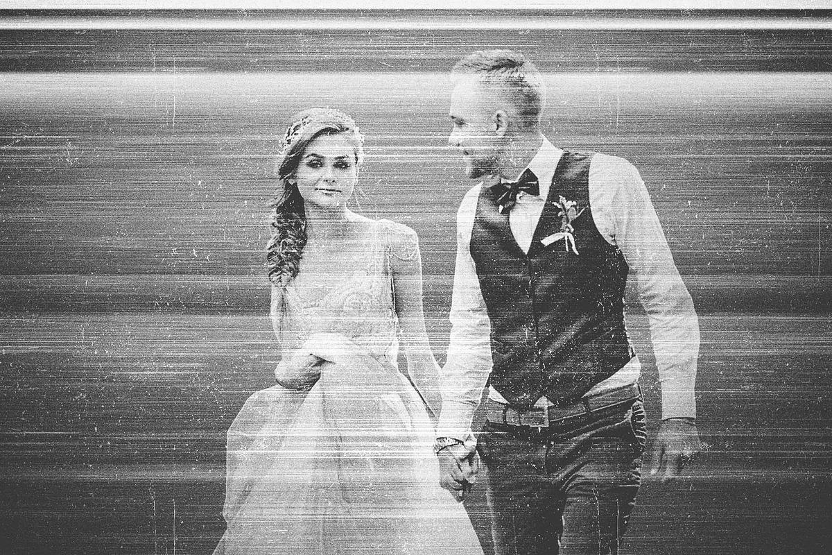 Broken Copier Photo Effects