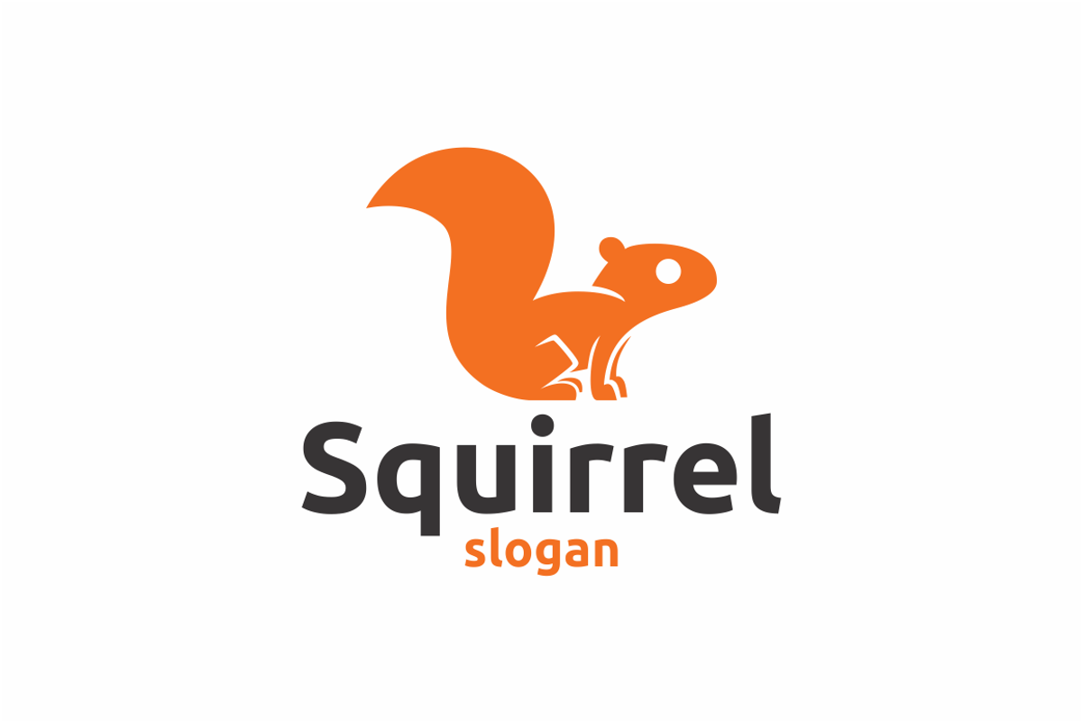 Squirrel logo, a Branding & Logo Template by Metrolinevision