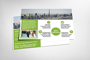 Private Bank Postcard Template, a Card Template by graphicforest