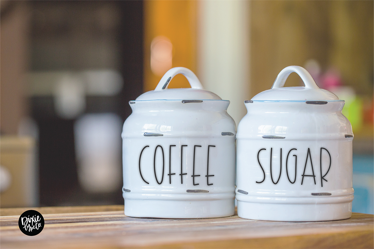 Sans Serif Hand Lettered Font Bundle, a Sans Serif Font by Blush Font Co.