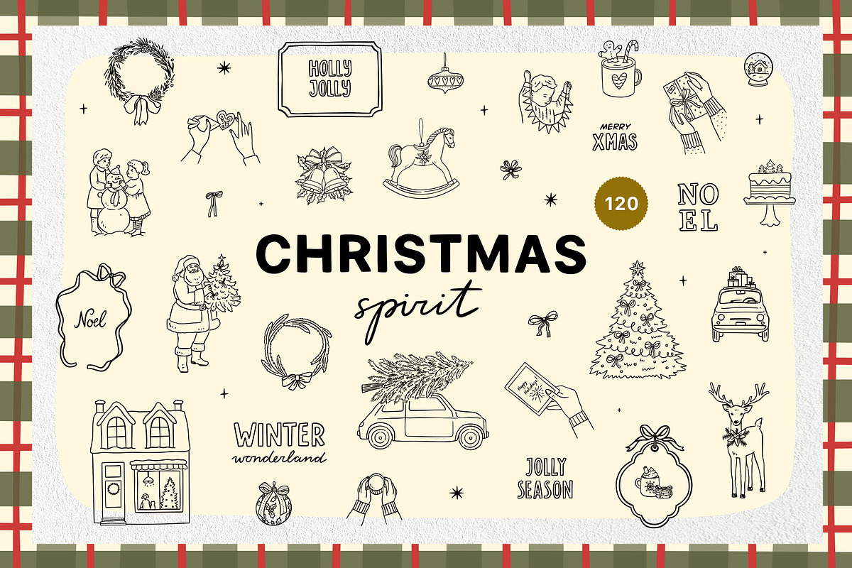 Christmas Spirit Illustrations, an Illustration by Redchocolate