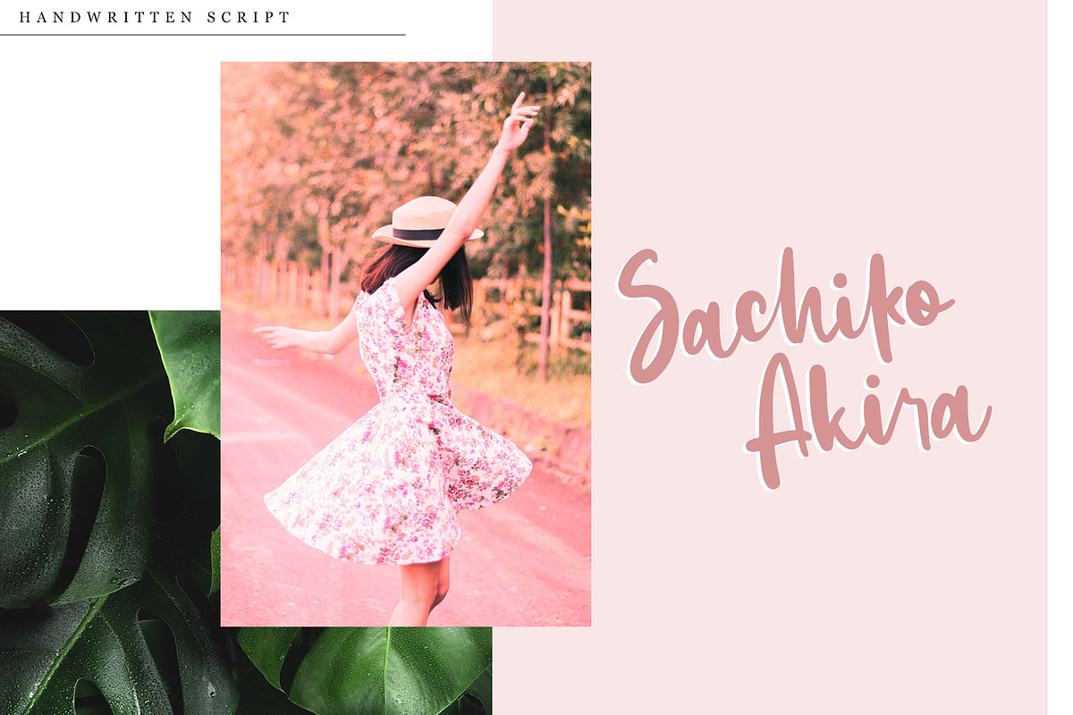 Hachiko - Handwritten Font, a Script Font by Dm Studio