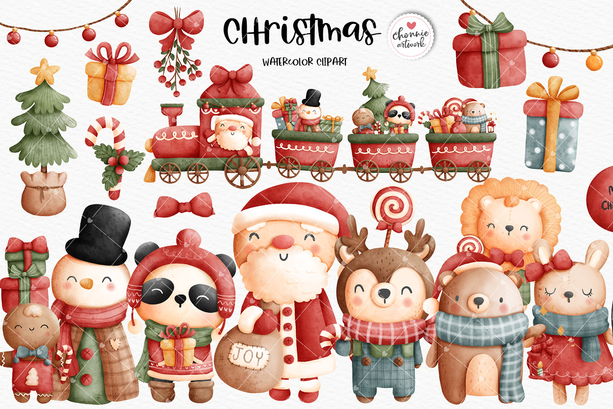 Christmas clipart bundle