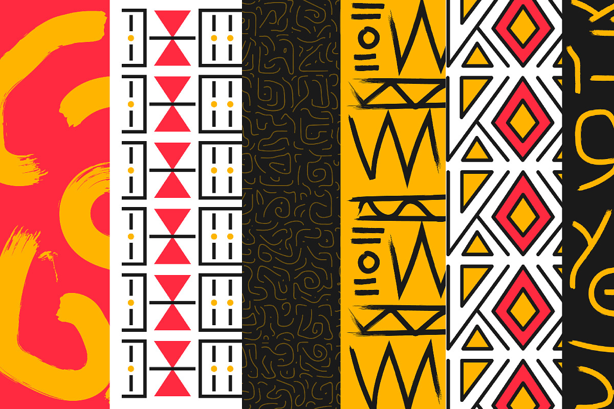 Mutapa Font and Patterns Extra, a Font by Tapiwanashe Garikayi