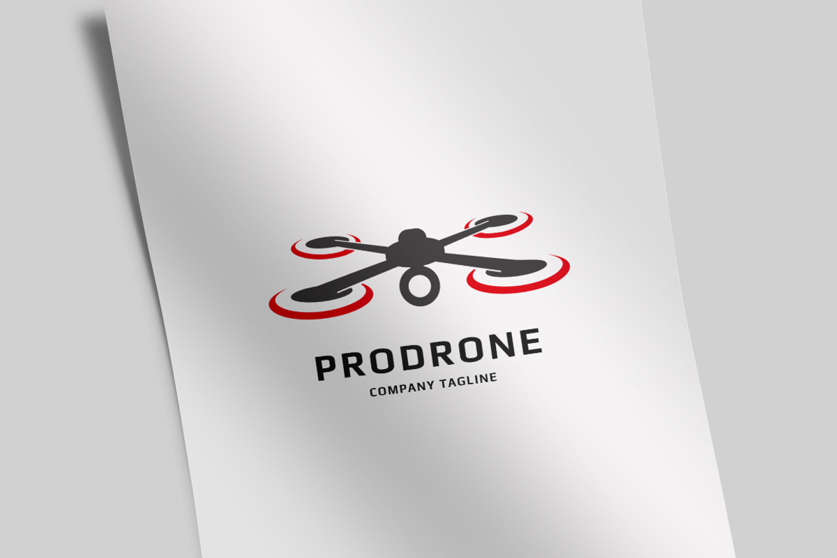 Professional Drone Logo, a Branding & Logo Template by Design_Planet