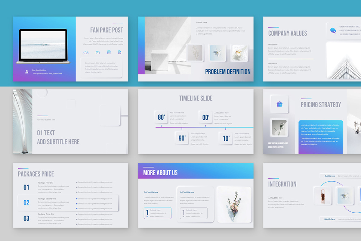 Neumorphism Powerpoint Presentation