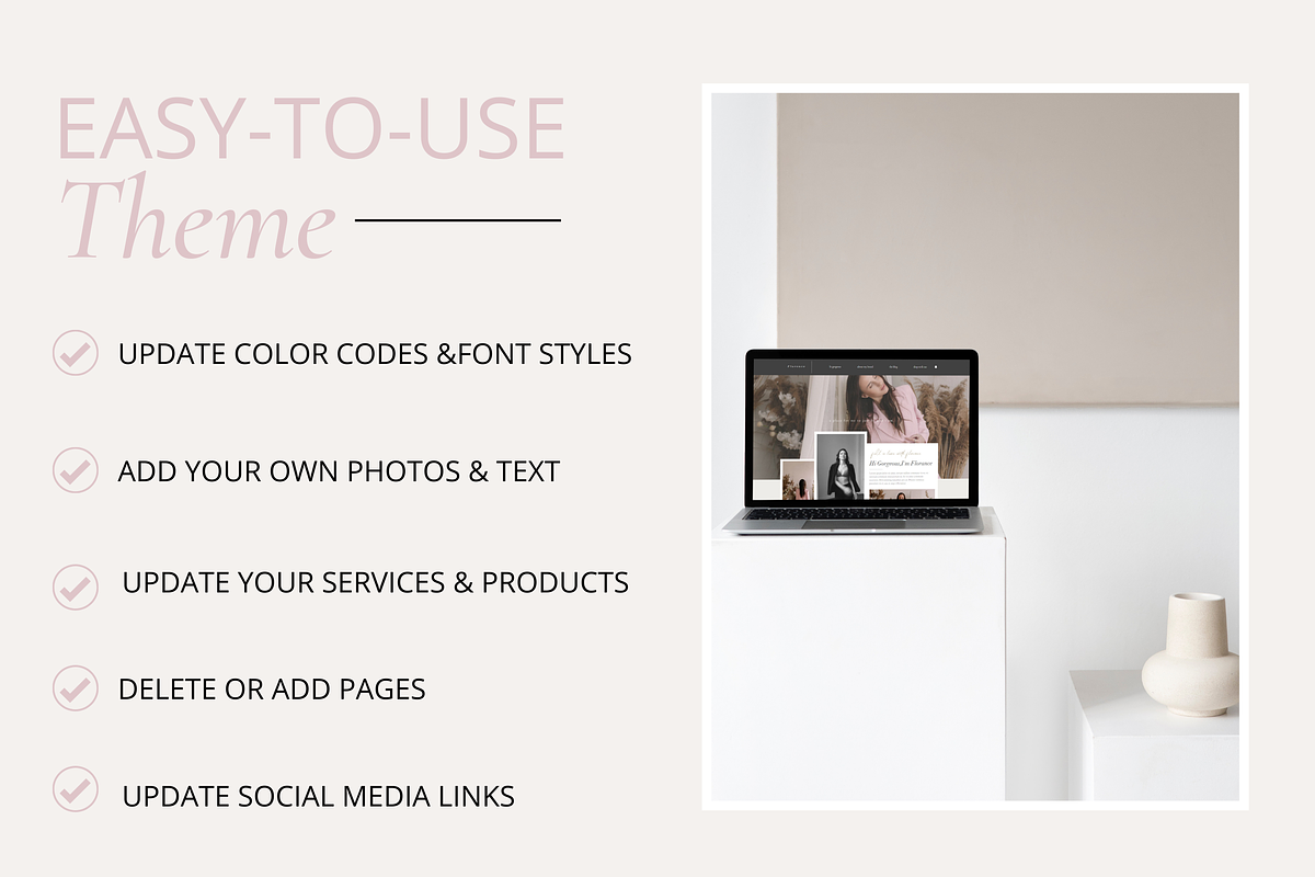 Wix Website Template | Florence, a Wix Template by Turia Avenue ...