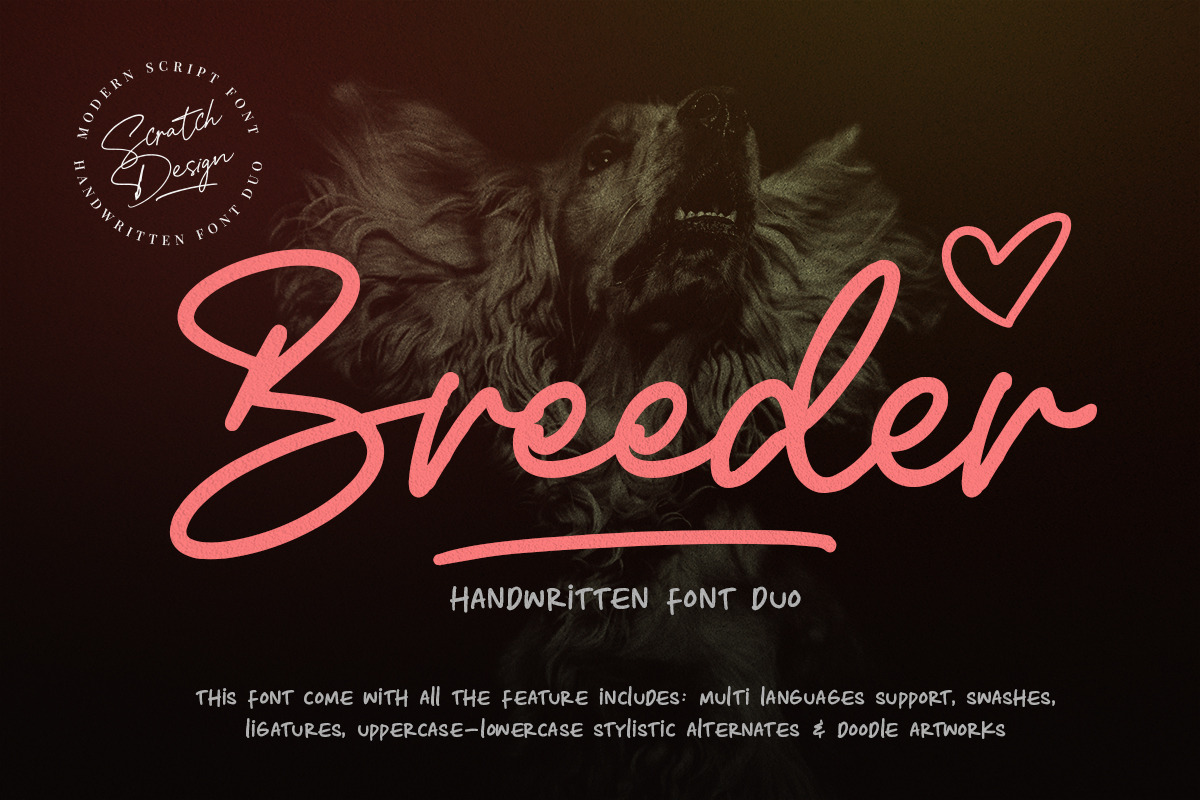 Breeder Font Duo | Script
