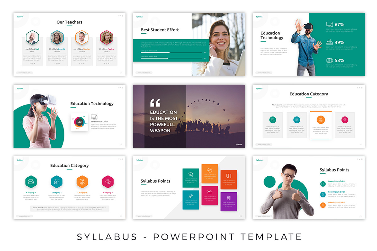 Syllabus - Education Presentation Template