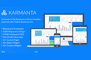 Karmanta-Responsive Admin Template, a Bootstrap Template by BootstrapStar