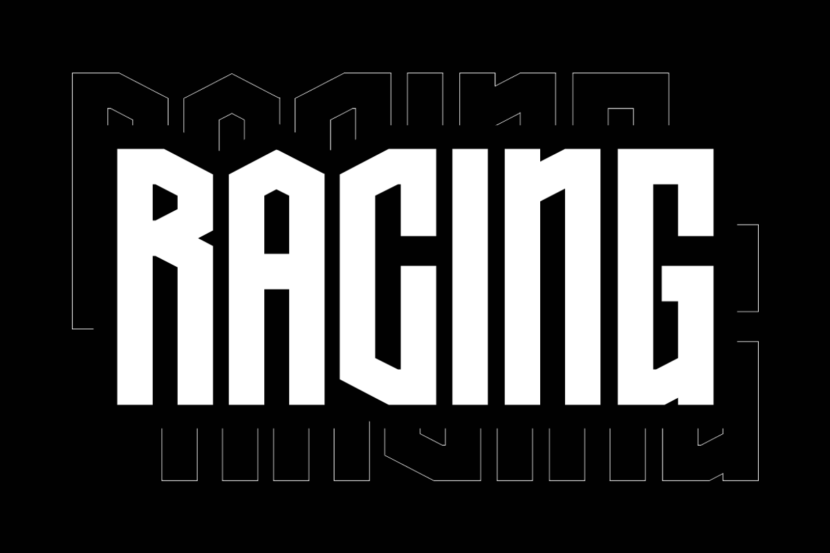 Camebad - Racing Car Font, a Sans Serif Font by QR Design Studio