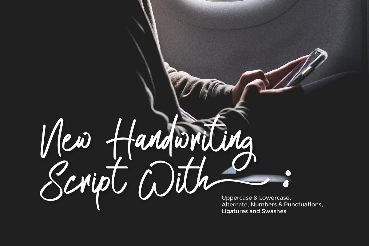 Atakana - Handwriting Script Font | Creative Market