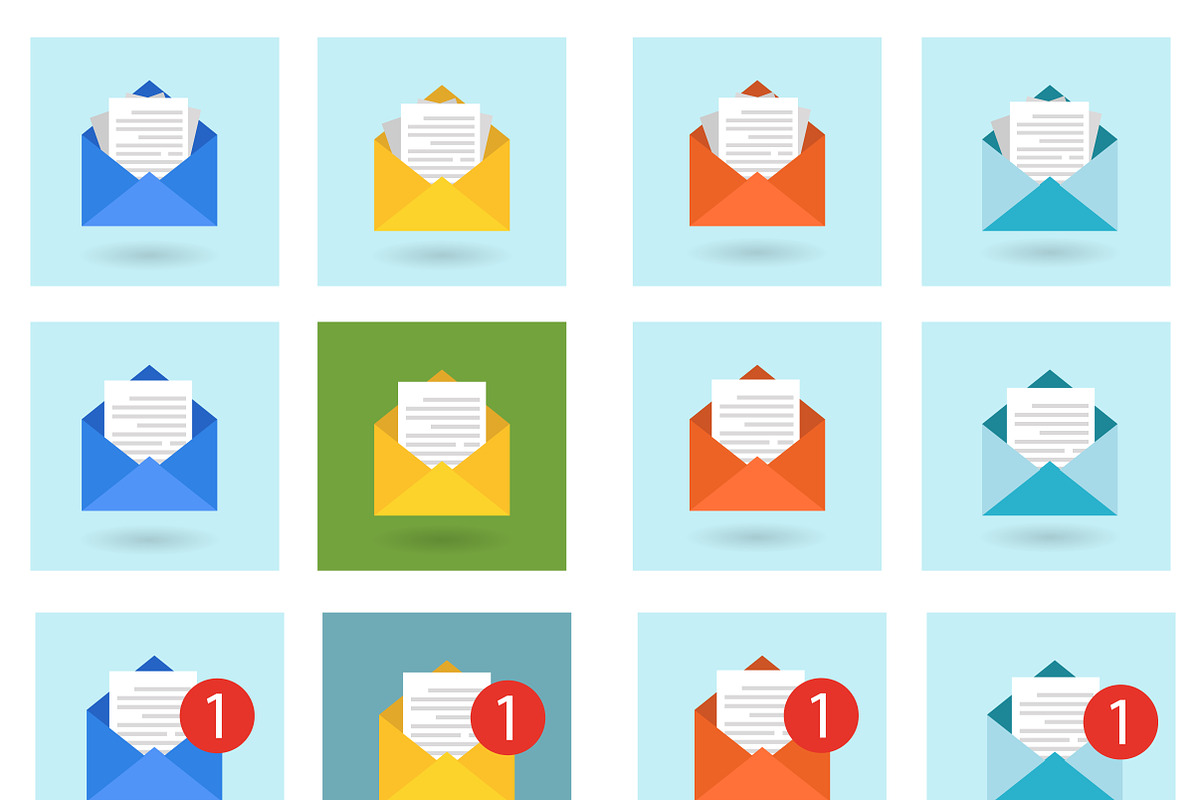 Email message concept, a Graphic by Janoj's Store