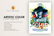 Artistic Color | Flyer Templates ~ Creative Market