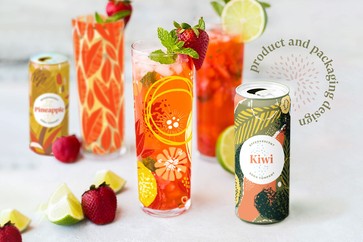 Effervescent: Abstract Patterns, a Pattern Graphic by Anugraha Design ...