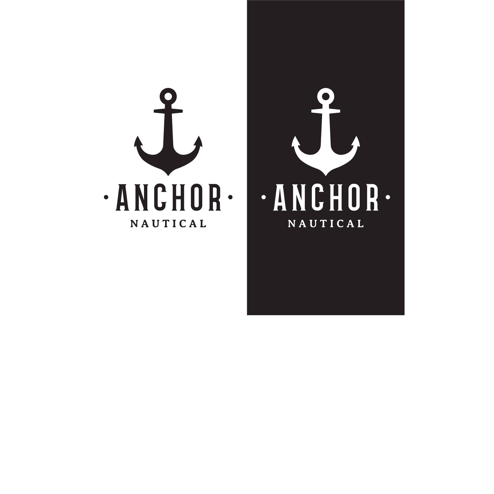 Nautical,marine anchor and rope logo, a Branding & Logo Template by ...