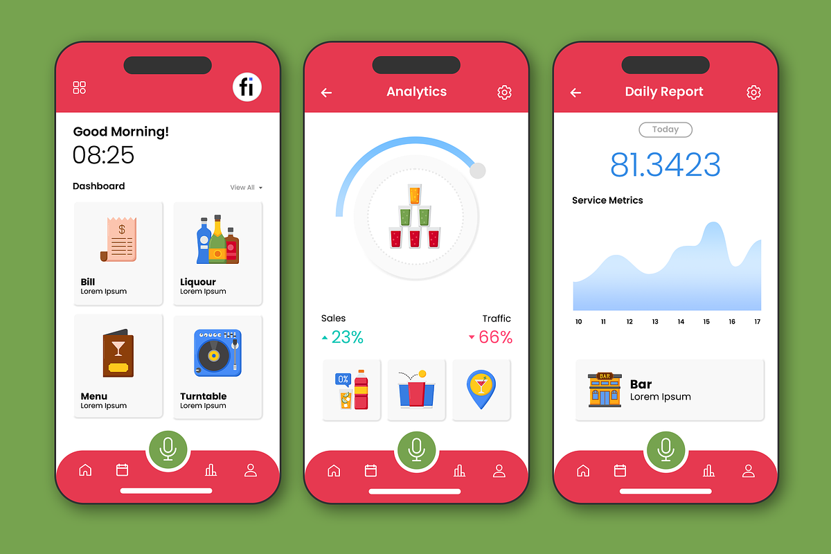 85 Cocktail Bar Icons