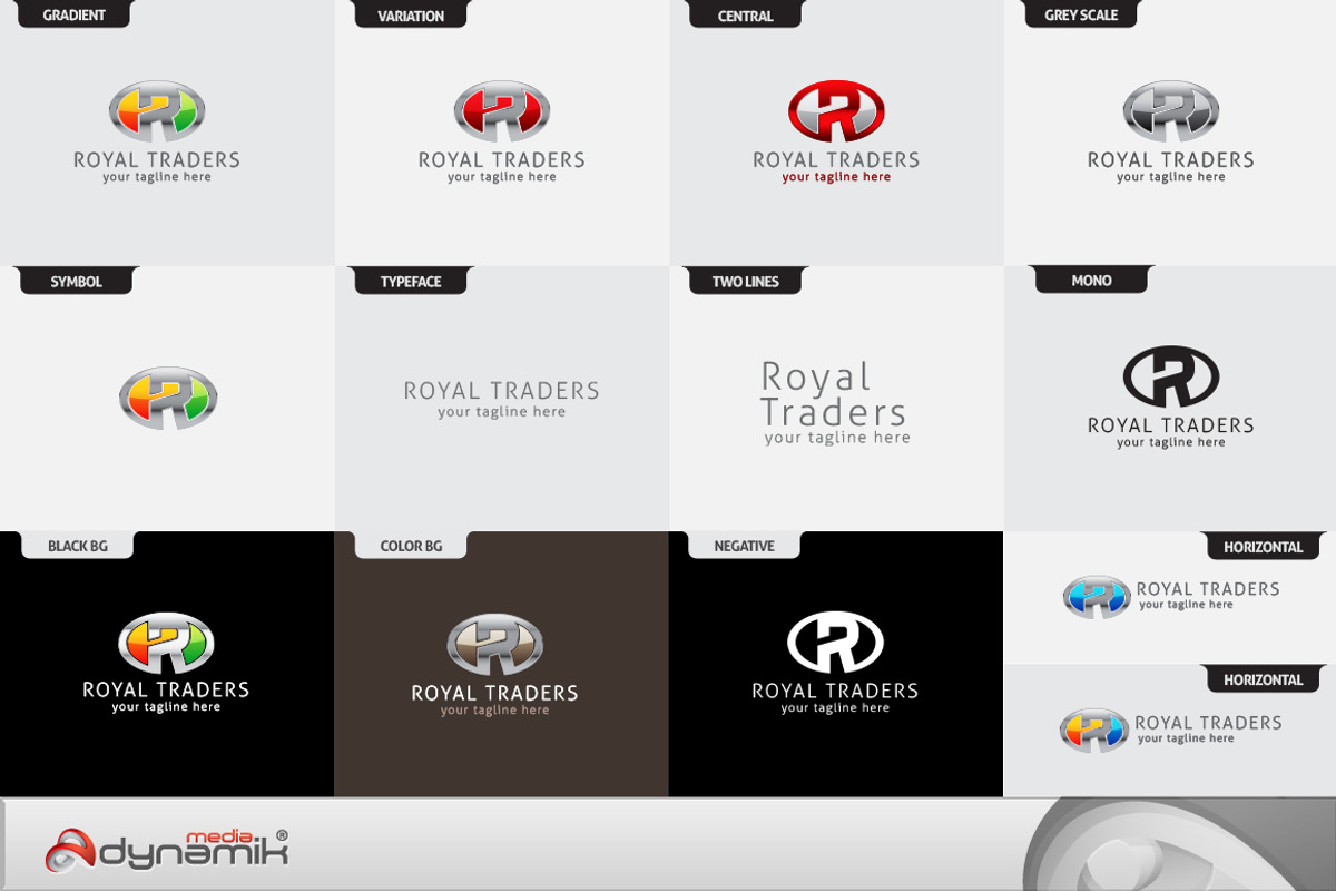 Royal Traders - Logo Template, a Branding & Logo Template by DynamikMedia