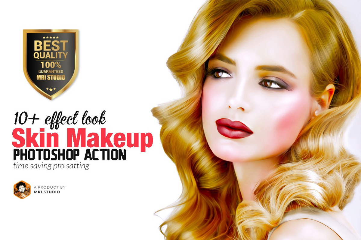 Skin Makeup Action, a Brushes & More by MRI STUDIO